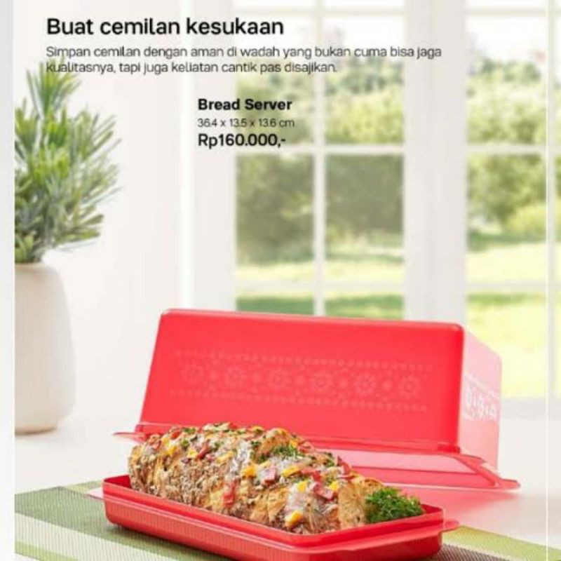 Jual bread server Tupperware | Shopee Indonesia