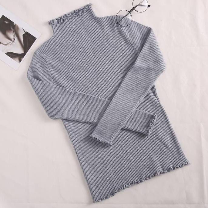 Jual DAISY CURLY INNER ATASAN RAJUT WANITA BLOUSE RAJUT DALAMAN WANITA ...