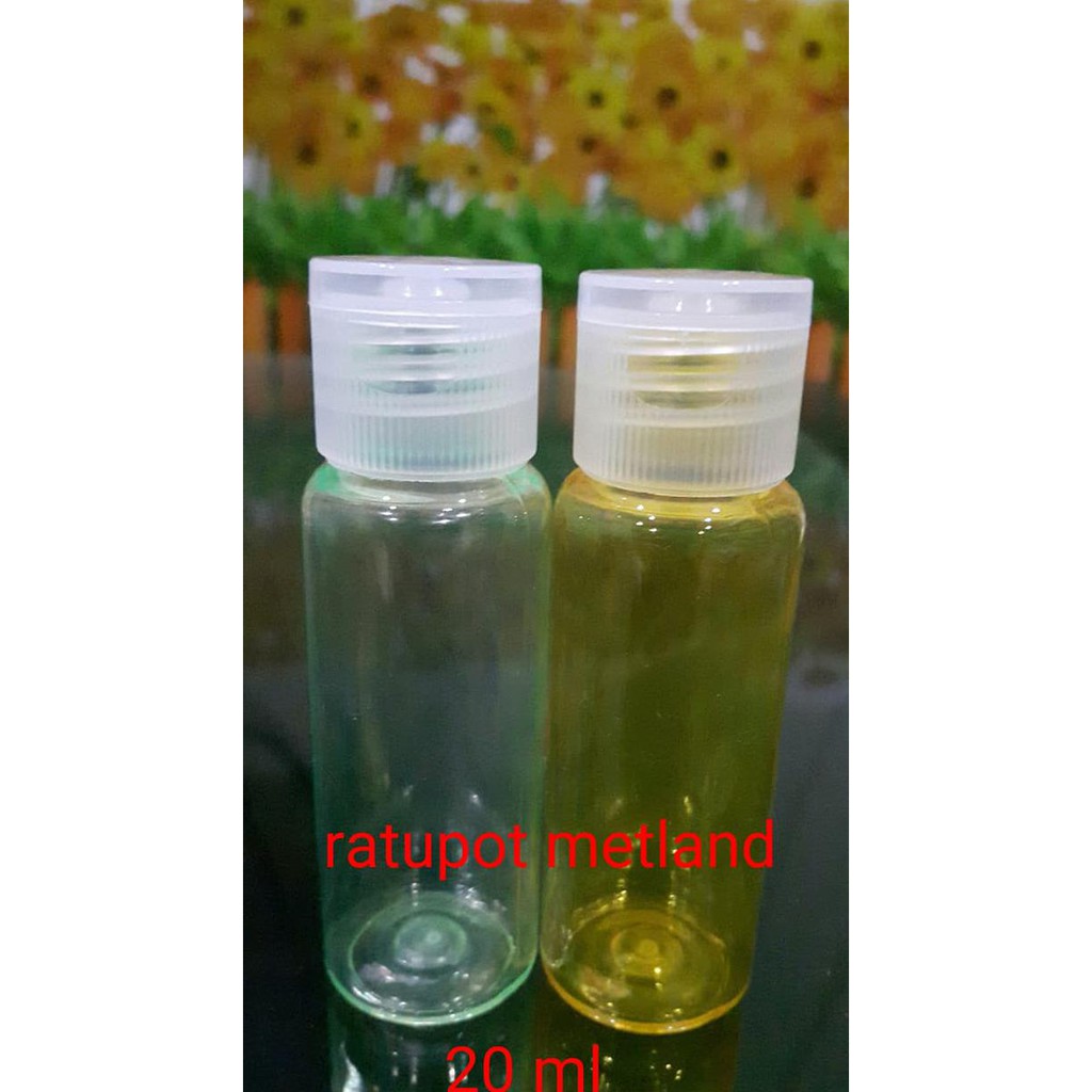 Jual BOTOL 20 ML PET HIJAU & KUNING FLIP NATURAL | Shopee Indonesia