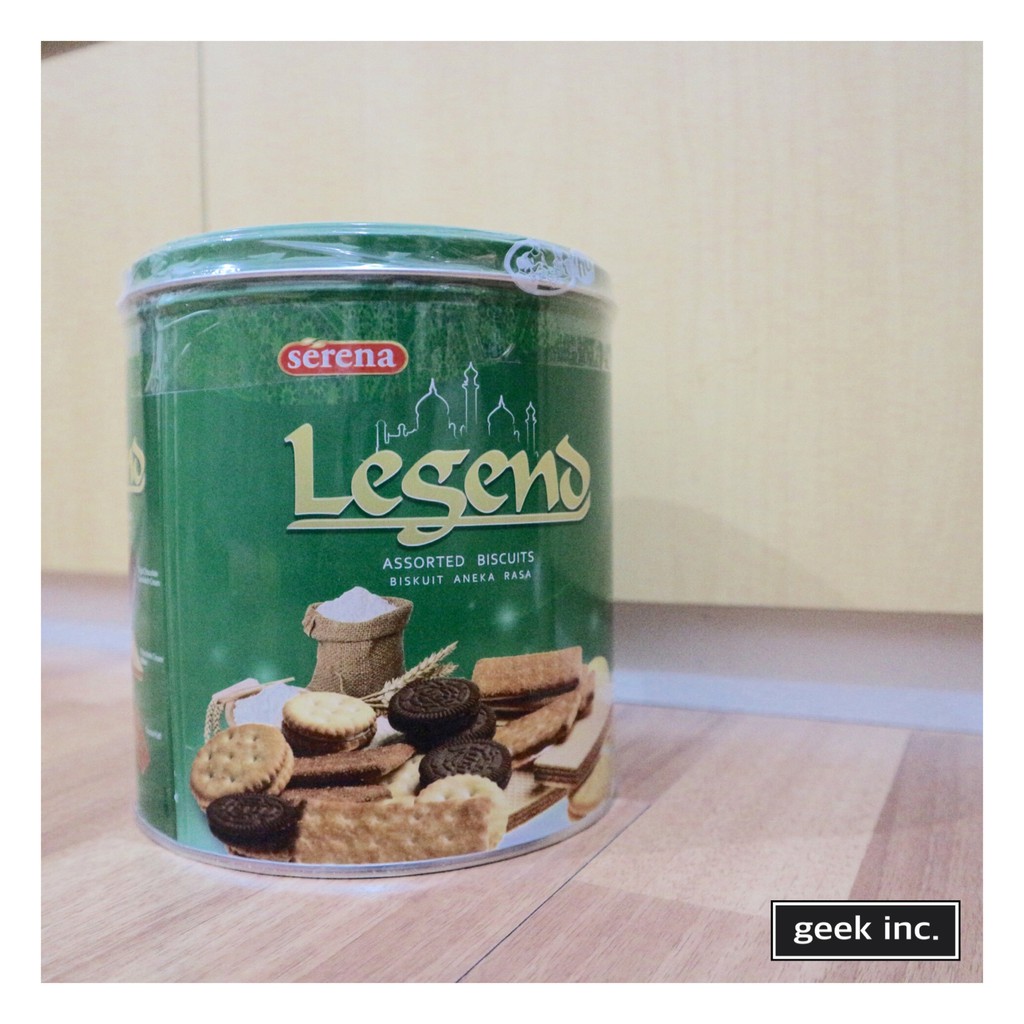 Jual Serena Assorted Biscuit Legend | Kue Biskuit Kaleng Mini 287 gr ...