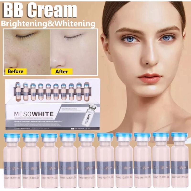 Jual Meso White Original Mesowhite Bb Cream Whitening Brightening ...
