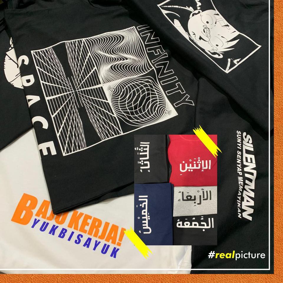 Jual STAR BRANDS KAOS CUSTOM SABLON PLASTISOL SATUAN LUSINAN CLOTHING ...