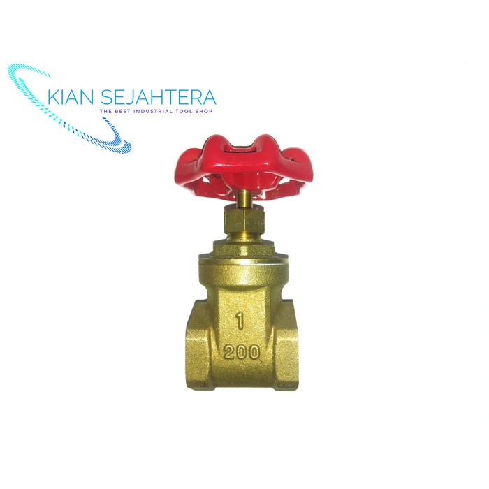 Jual Gate Valve kuningan 1 inchi. Stop Kran Dcota by onda K1 | Shopee Indonesia