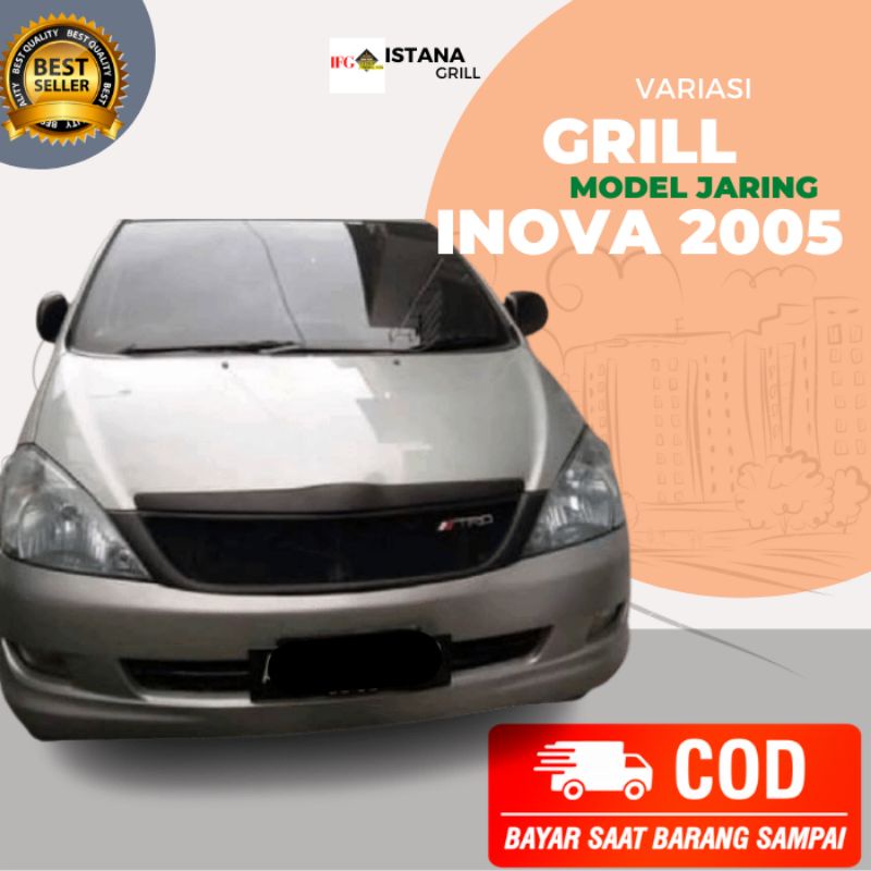 Jual grill inova 2005-2009 model jaring sporty | Shopee Indonesia