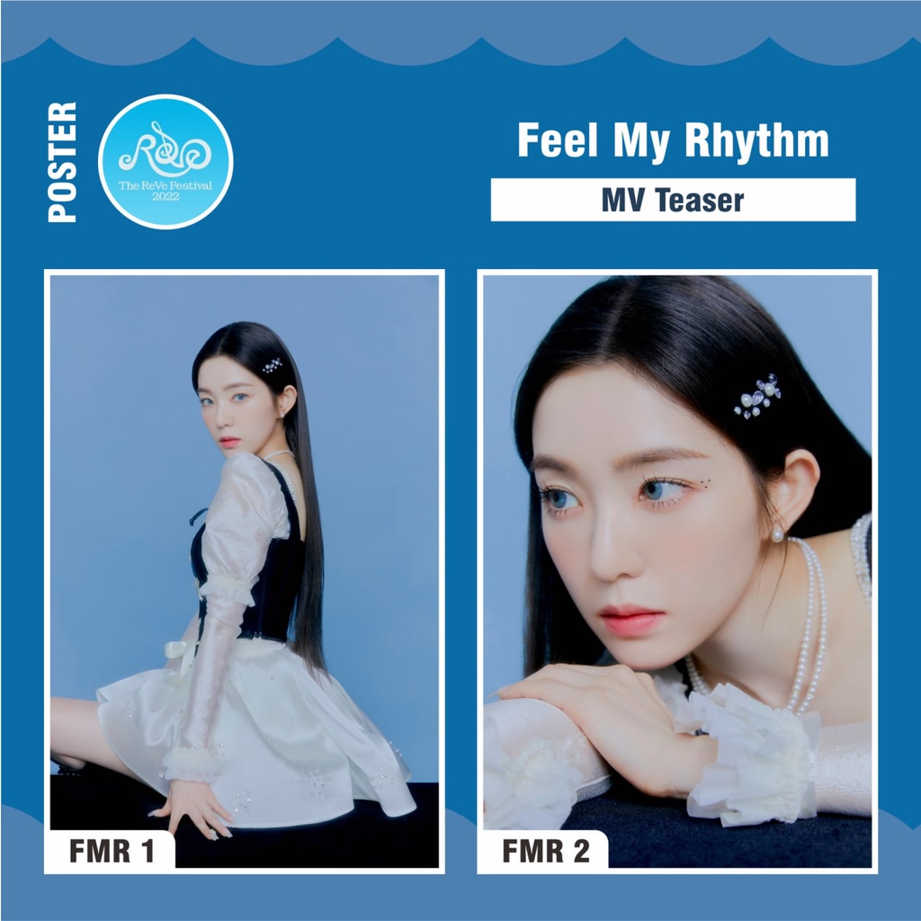 Jual POSTER KPOP RED VELVET THE REVE FESTIVAL 2022 FEEL MY RHYTHM MV ...