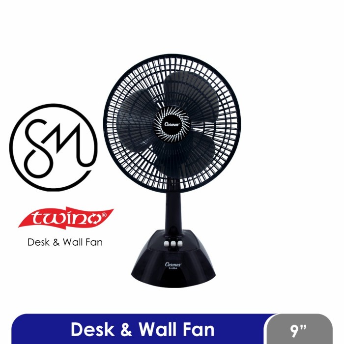 Jual Kipas Angin Cosmos 9-LDA duduk 9 inch 9LDA deskfan | Shopee Indonesia