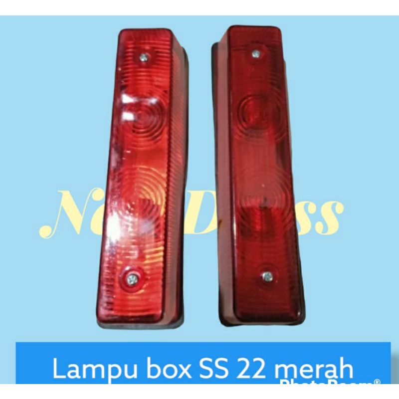 Jual LAMPU BOX MOBIL SS 22 SEPASANG (2PCS) MERAH AMBER BIRU HIJAU ...