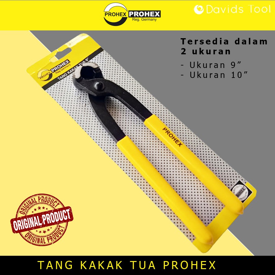 Jual Prohex Tang Kakatua Potong Kawat Gegep Catut Hasston | Shopee ...