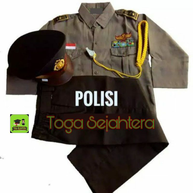 Jual BAJU KARNAVAL PROFESI POLISI ANAK/KOSTUM POLISI COWOK | Shopee ...
