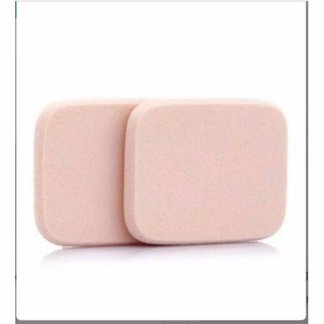 Jual JAYA.Co Sponge / Spon Bedak Motif Kotak dan Bulat Nyaman Di Pakai ...