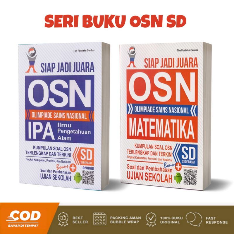 Jual BUKU OSN SD | Siap Jadi Juara OSN Matematika, IPA SD | Shopee Indonesia
