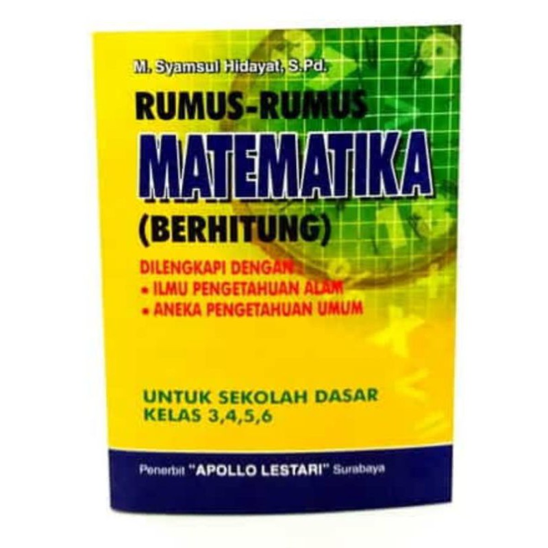 Jual Buku Rumus MTK dilengkapi ilmu pengetahuan alam dan ilmu ...