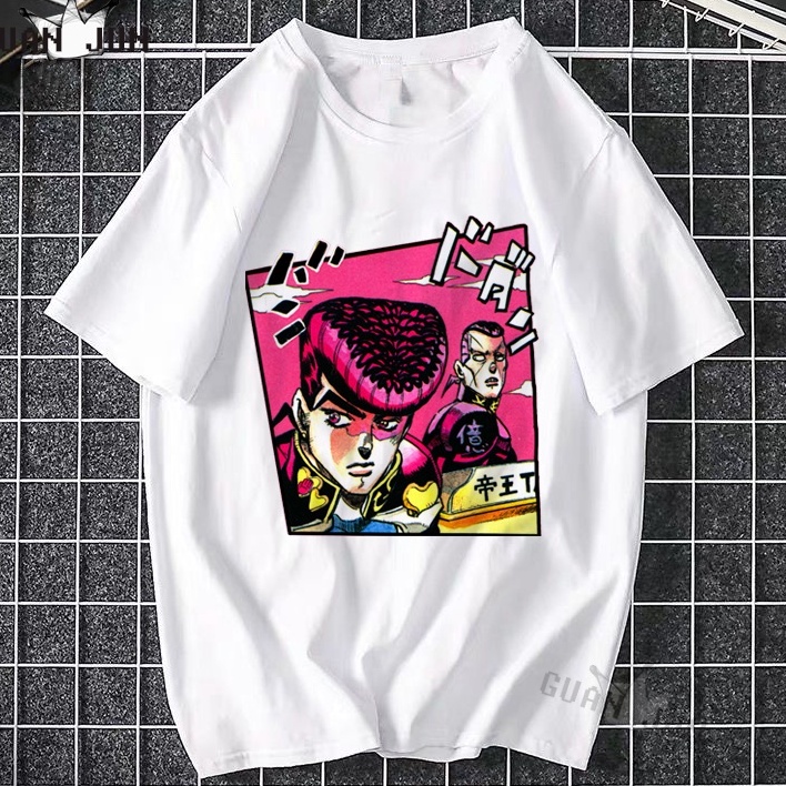 Jual Tshirt Josuke Higashikata Josuke Pompadour Style Anime Manga Jojo ...