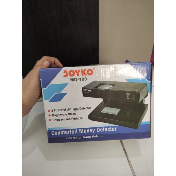 Jual Counterfeit detector money joyko MD 100 Alat Pendeteksi Uang Palsu | Shopee Indonesia