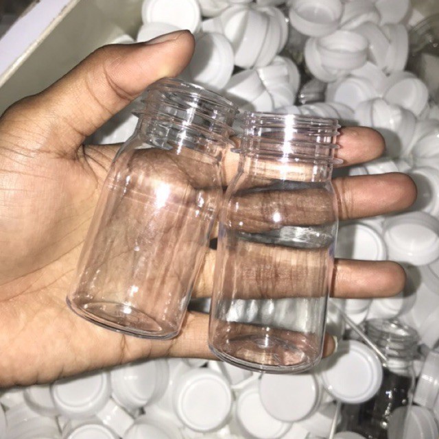 Jual BOTOL PLASTIK 50ML / BOTOL 50CC / PLASTIK MURAH / FREE TUTUP BOTOL ...