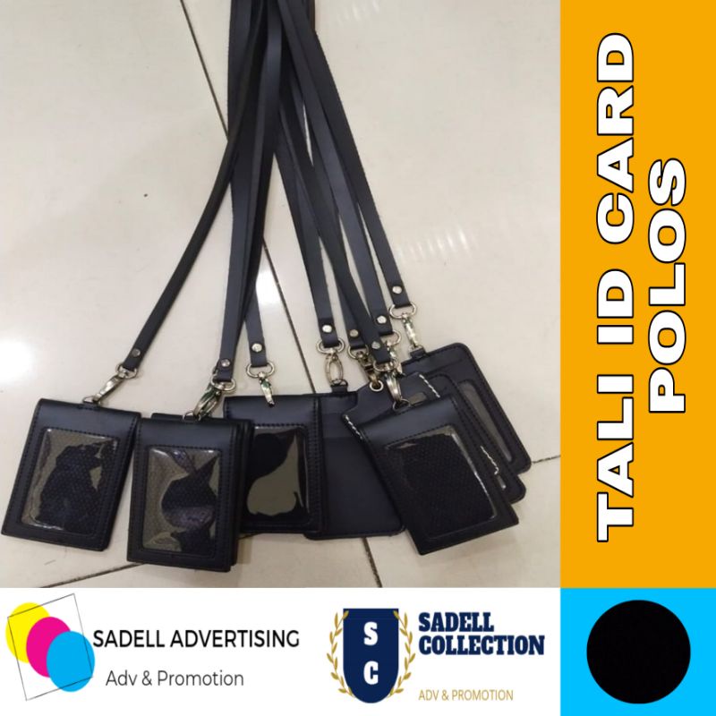 Jual Tali Id Card Polos Tali Id Card Hitam Polos | Shopee Indonesia