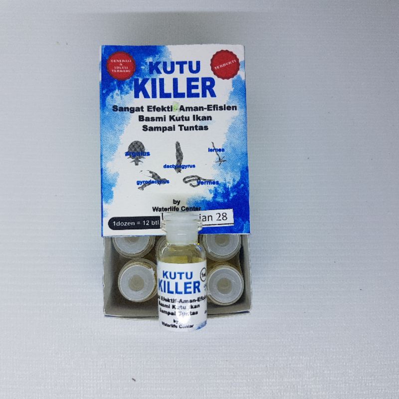 Jual Obat Kutu ikan koi koki arwana hias kutu killer 1ml | Shopee Indonesia