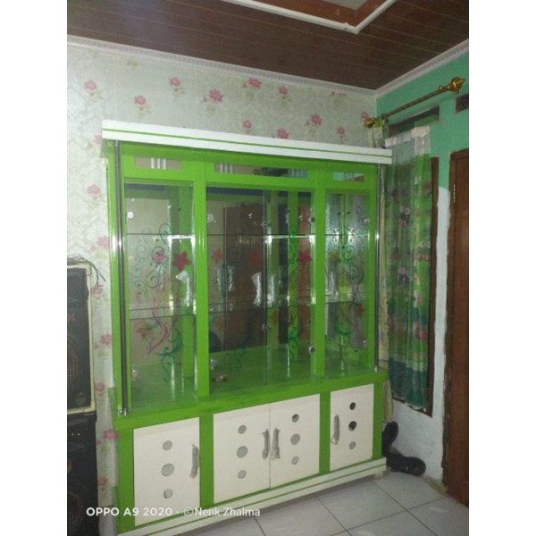 Jual Bupet minimalis 4 pintu kaca | Shopee Indonesia