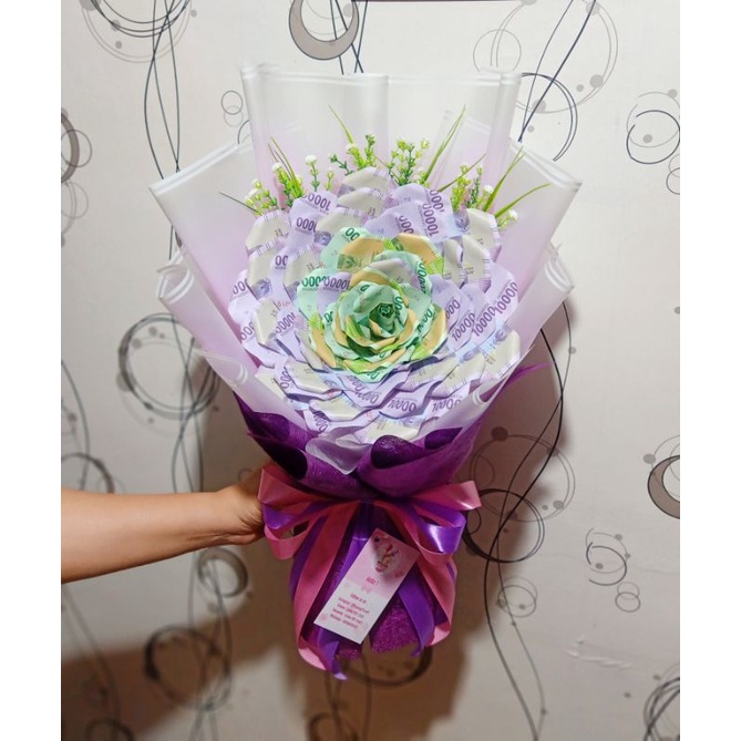 Jual Buket bunga/buket bunga dari uang/buket ulang tahun | Shopee Indonesia