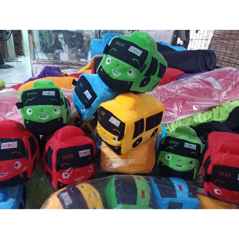 Jual Boneka Bus tayo size M panjang 20cm | Shopee Indonesia