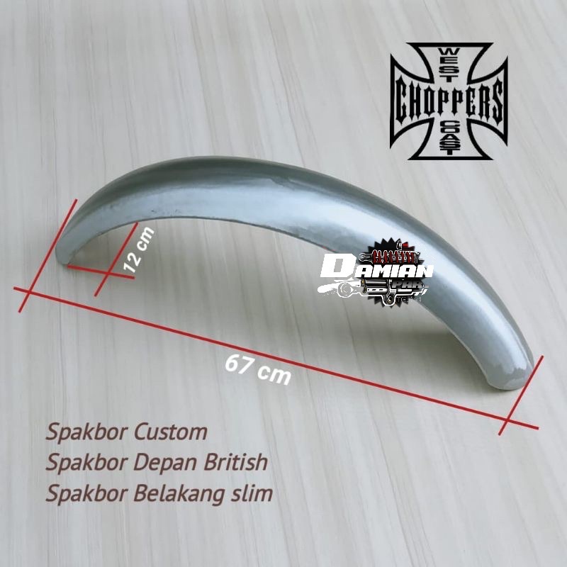 Jual Spakbor chopper ducktail sepakbor bobber japstyle british | Shopee ...