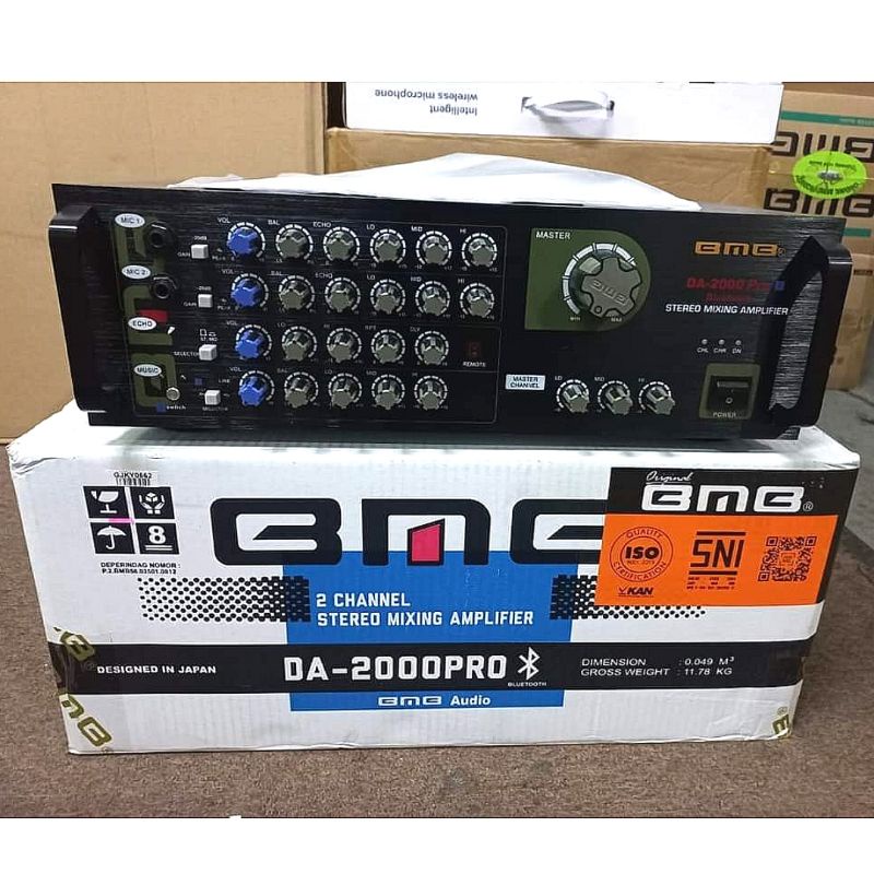Jual Ampli fier BMB DA 2000PRO DA2000PRO BLUETOOTH ORIGINAL | Shopee ...