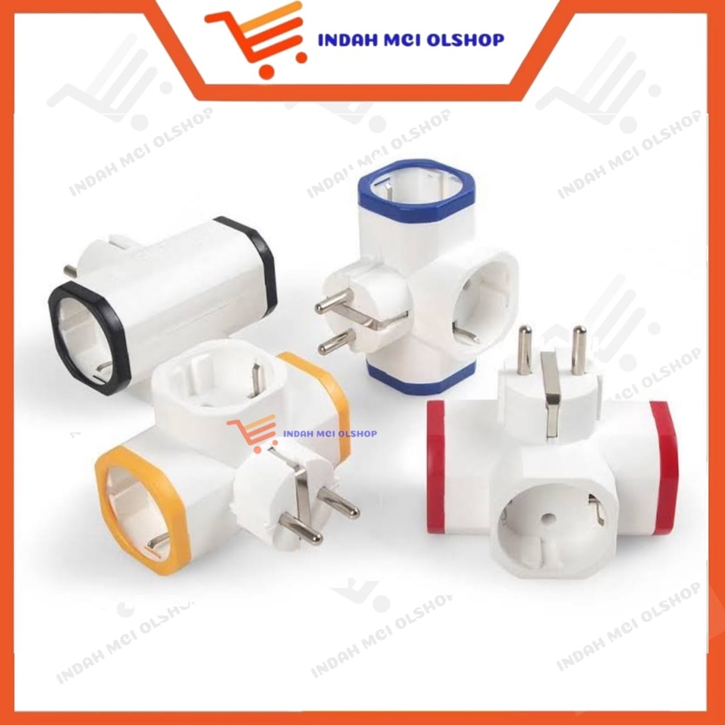 Jual STEKER T ARDE LOYAL / COK CABANG 3 / COLOKAN 3 LOBANG / COLOKAN ...