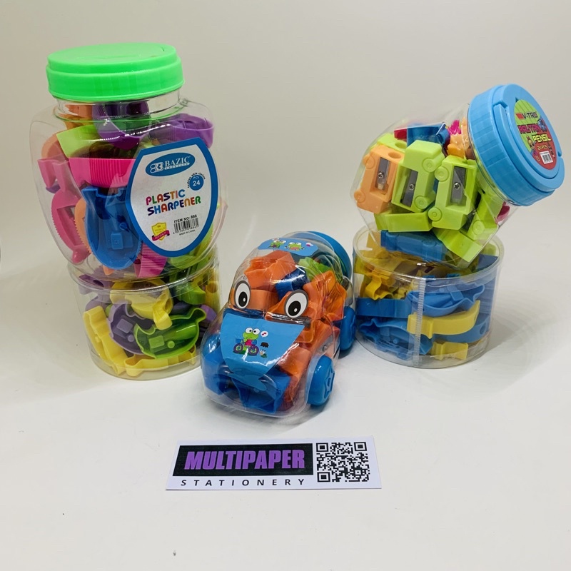 Jual Rautan Serutan Peruncing Pensil Isi 24 pcs | Shopee Indonesia