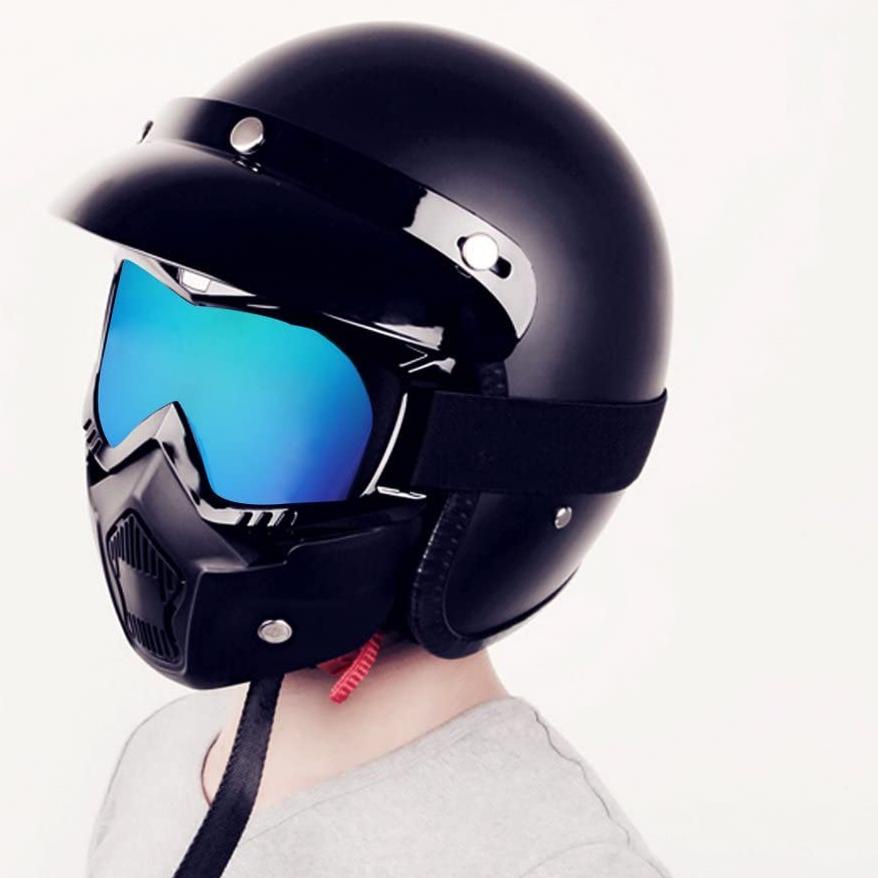 Jual New - BOLLFO Goggles Kacamata + Masker Full Face Goggle Mask Helm ...