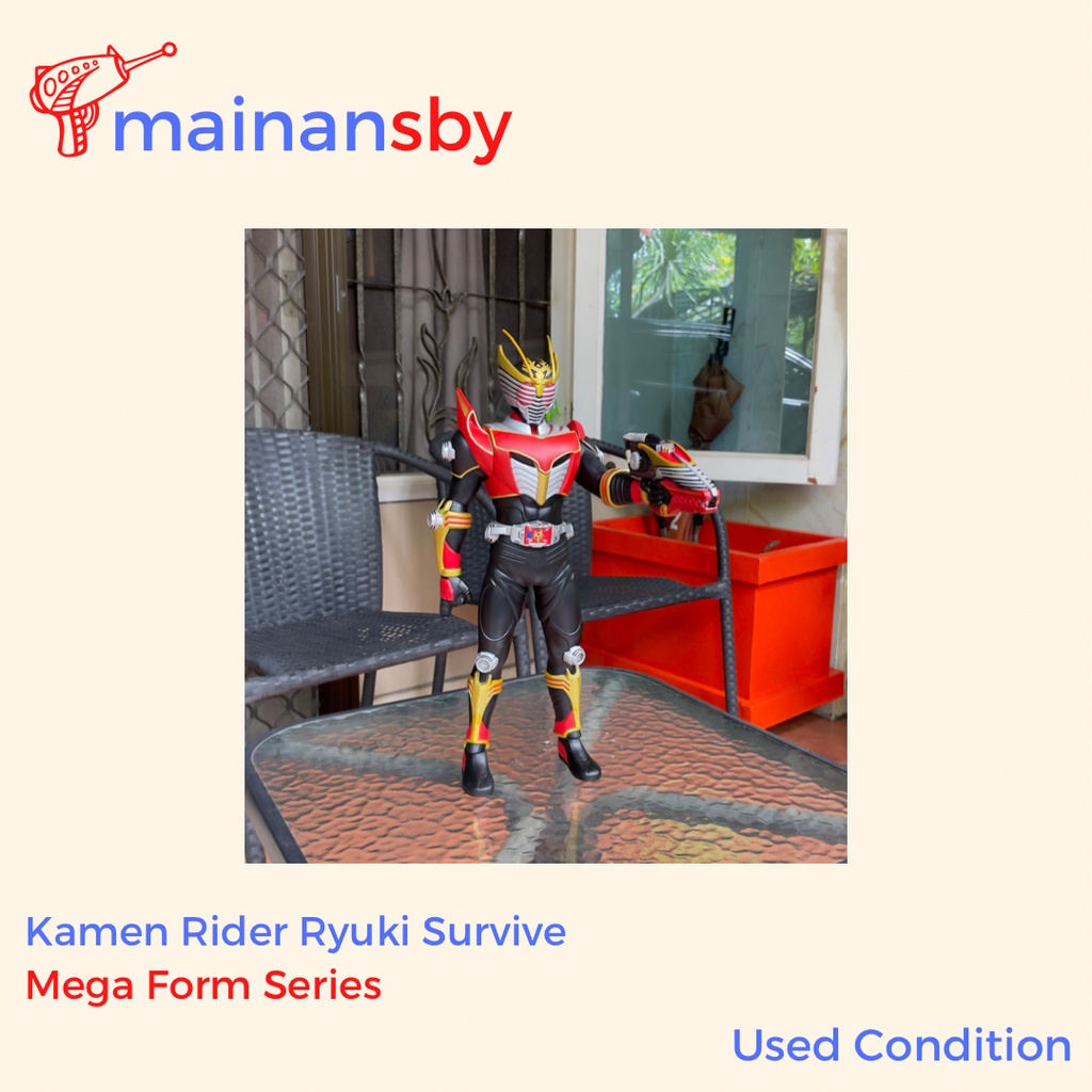 Jual Kamen Rider Ryuki Survive Mega Form Series | Shopee Indonesia