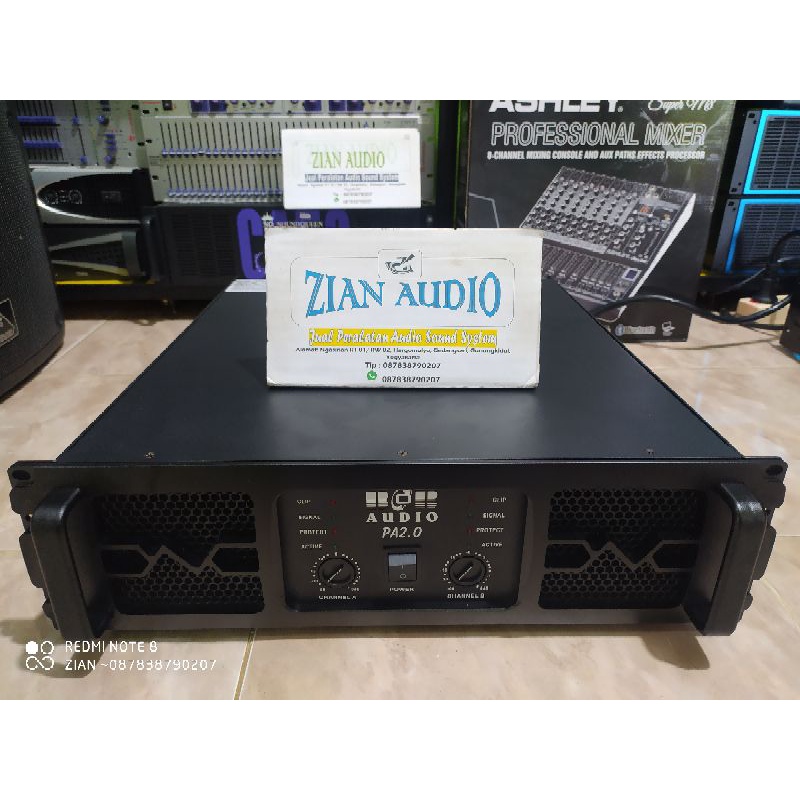 Jual Power Amplifier BOB Audio PA2.0 By soundqueen Original(zian audio ...