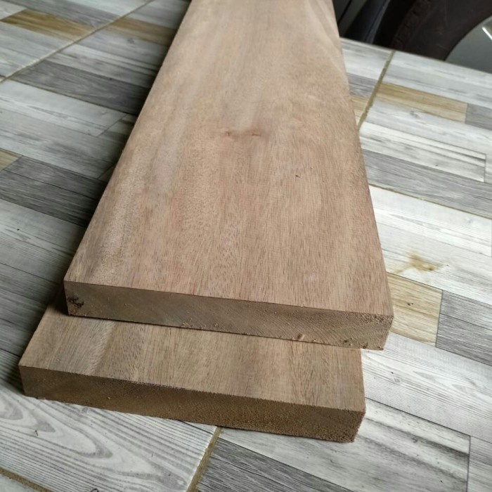 Jual papan kayu bayur jati 60cm tebal 3cm ambalan kayu - 20x60cm ...