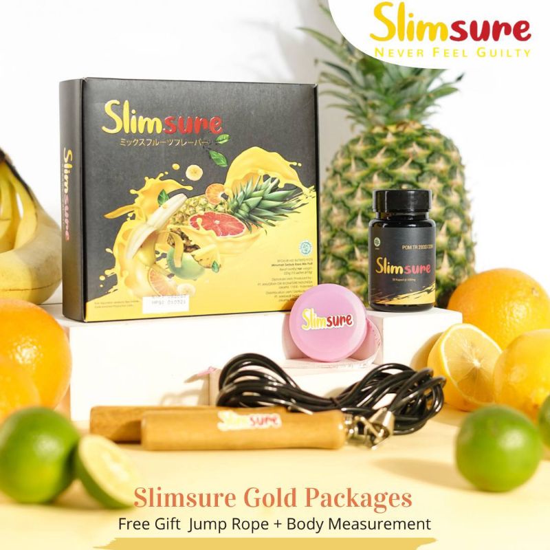 Jual Slimsure Paket Gold (1 Box Slimsure Block Fat Isi 15 Sachet & 1 ...