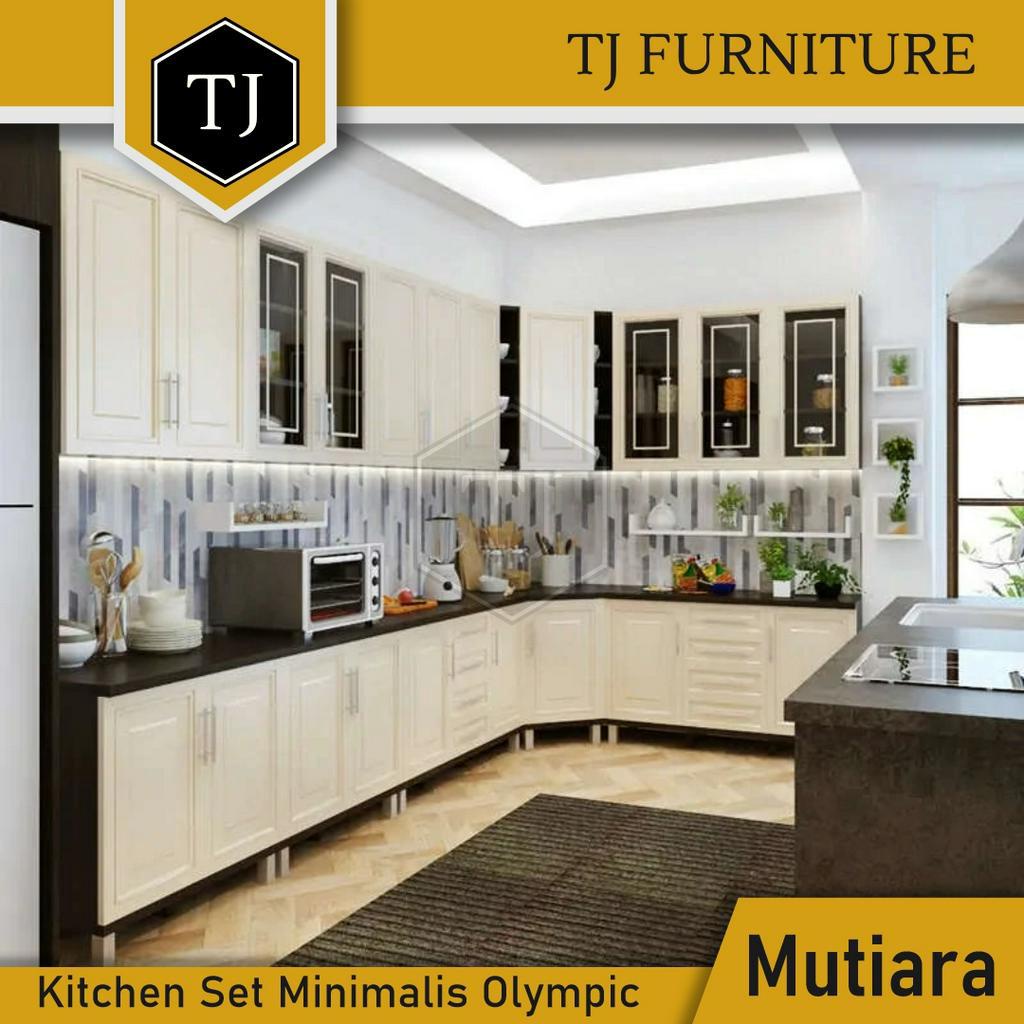 Jual Olympic Kitchen Set Mutiara Atas Lemari Dapur / Rak Piring Makanan ...