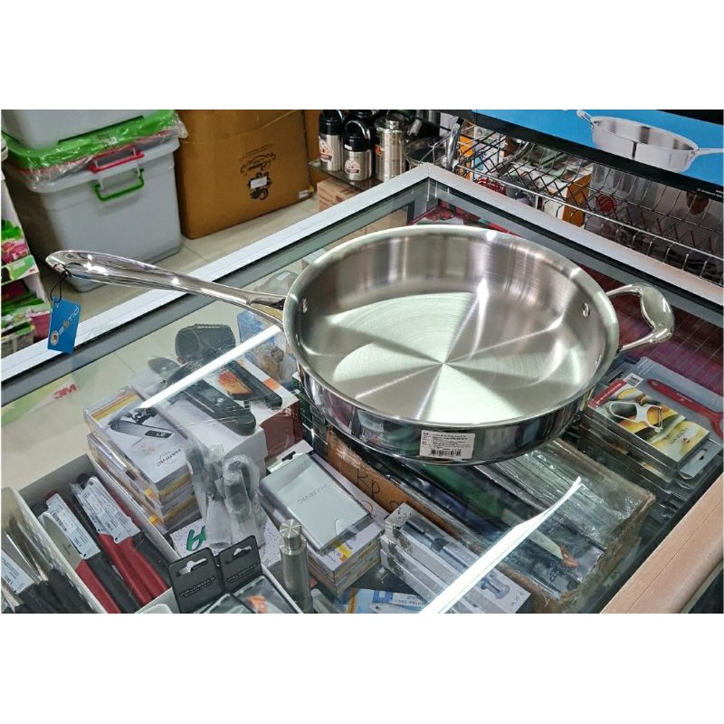 Jual 176261 Premium Frying Pan 5 Ply Estio D28cm Zebra Thailand, SUS ...