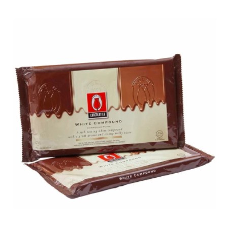 Jual Coklat Putih Batang White Chocolate Compound Cokelat Tulip Cocoa ...