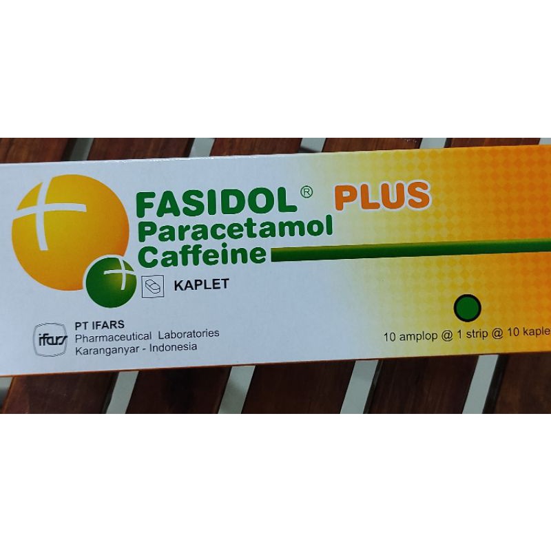 Jual Fasidol Plus Paracetamol 600 MG Caffeine 50 Mg / Meredakan Nyeri ...