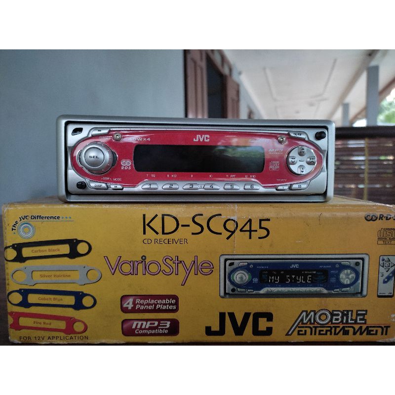Jual Tape mobil JVC Head unit single din belum usb bukan pioneer ...
