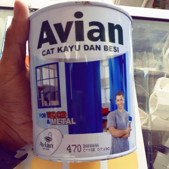 Jual Cat kayu&besi Avian 470 Banana 0,95ltt | Shopee Indonesia