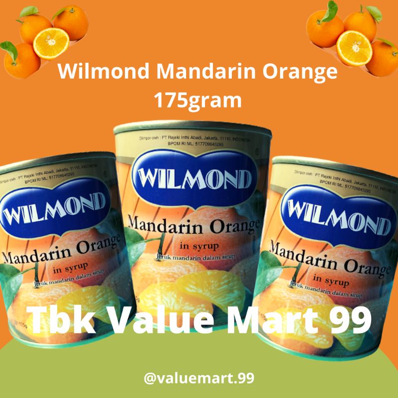 Jual Wilmond Mandarin Orange 175gram | Shopee Indonesia