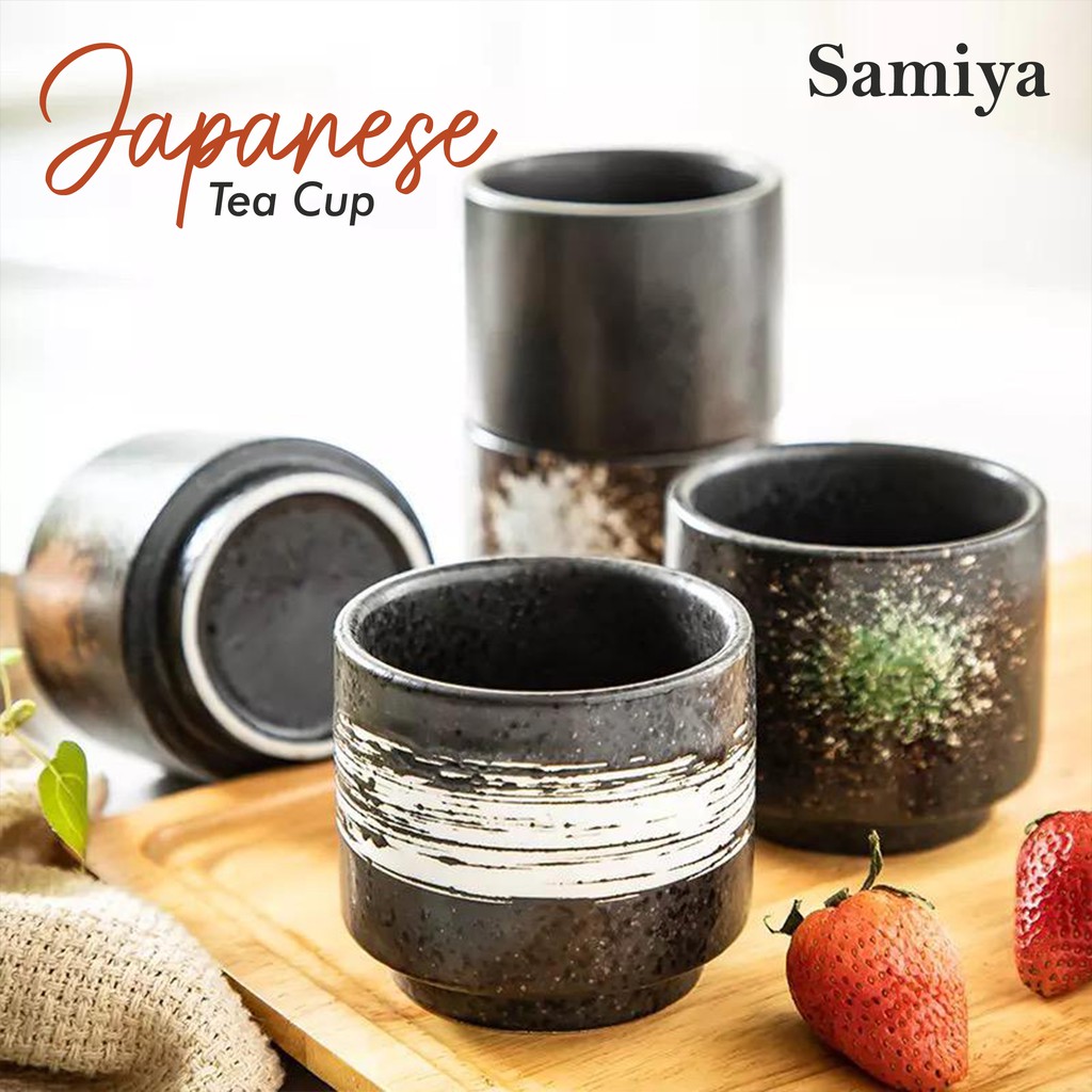 Jual japanese tea cup vintage / seloki cangkir teh kopi latte art ...