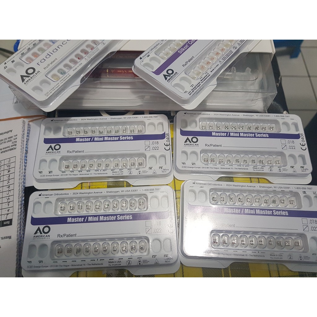 Jual AMERICAN ORTHODONTICS BRACKET MINI MASTER MURAH | Shopee Indonesia