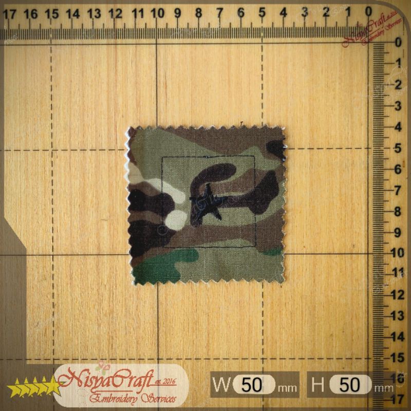 Jual NCEP0101-0513- US ARMY Rank Insignia - Enlisted Personnel ACU OCP (Multicam) Patch Bordir ...