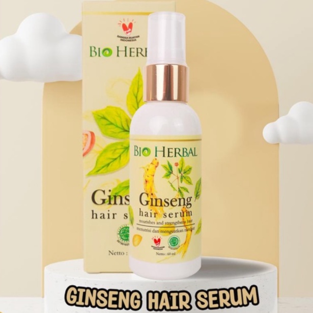 Jual MULTIPRO BIO HERBAL HAIR SERUM GINSENG SERUM RAMBUT ANTI RONTOK ...