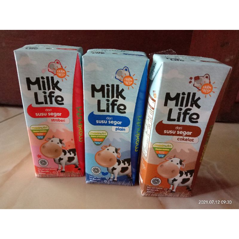 Jual MILK LIFE Susu UHT segar | Shopee Indonesia