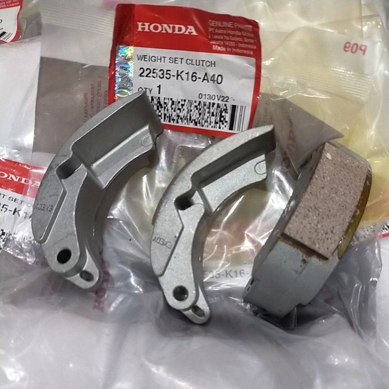 Jual 22535-K16-A40 HGP AHM 100% EXEDY ORIGINAL KAMPAS GANDA SCOOPY ESP ...
