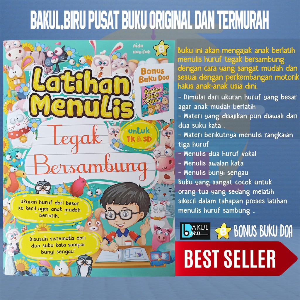 Jual BUKU ANAK - BUKU ANAK TK PAUD - BUKU MENULIS - BUKU BELAJAR ...