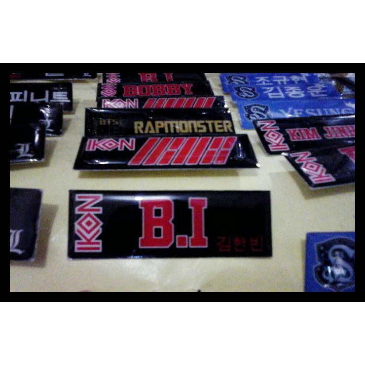Jual Nametag Ikon Name Tag Kpop | Shopee Indonesia