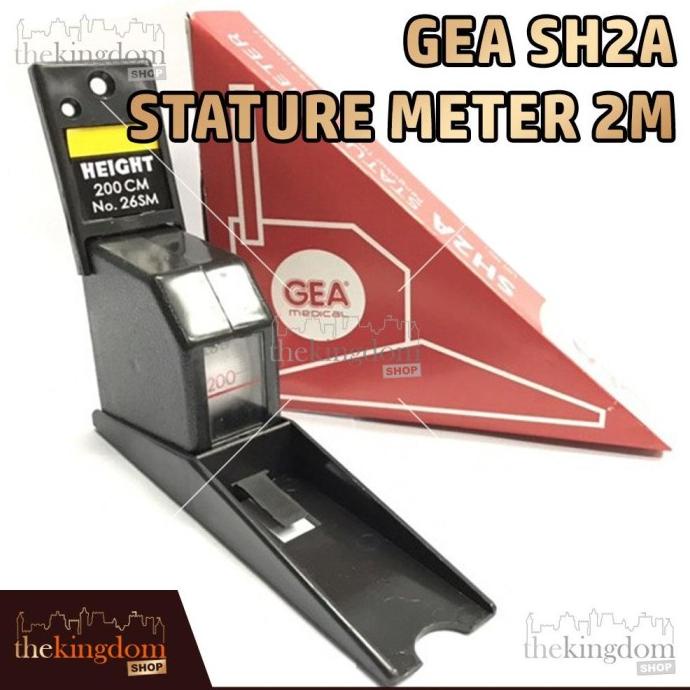 Jual Gea Sh2A Stature Meter 2M Alat Pengukur Tinggi Badan Sh-2A 2 Meter ...
