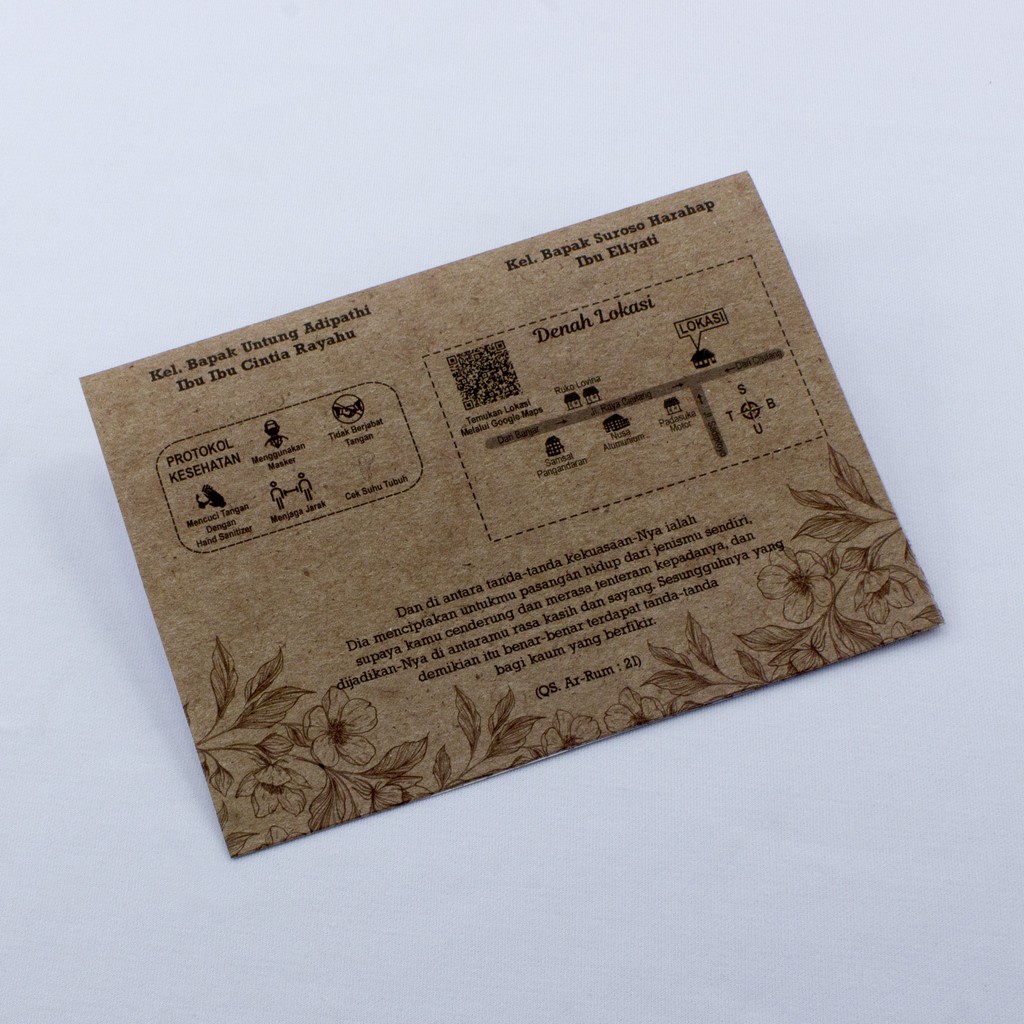 Jual Undangan pernikahan murah Cetak Undangan Walimatul ursy undangan ...